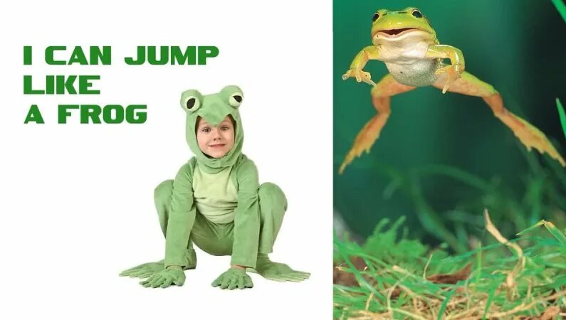 I can jump like a frog песня для детей на английском — Видео от ...
