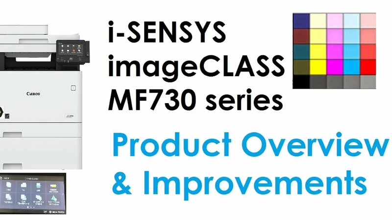 iSENSYS imageCLASS MF732Cdw MF734Cdw MF735Cx (part1) - Product Overview ...
