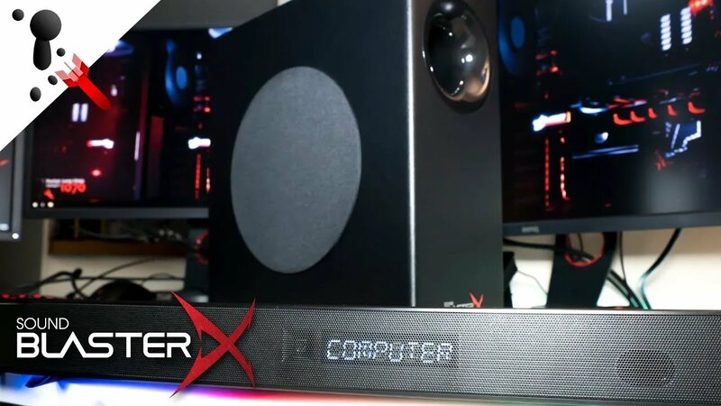 Sound BlasterX Katana RGB Sound Bar Review