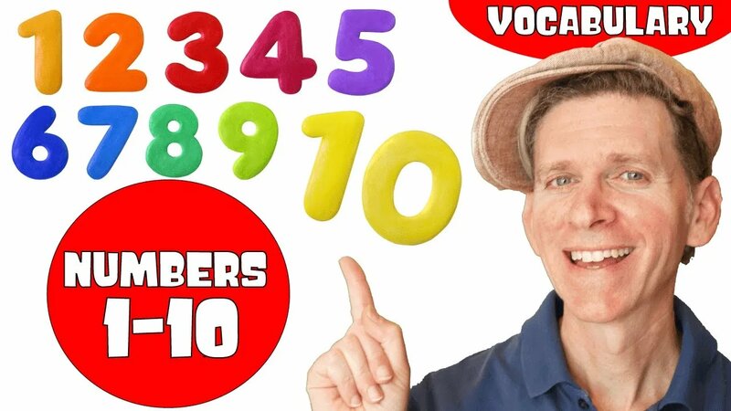 Numbers 1-10 Learn With Matt | Vocabulary For Kids | Dream English ...
