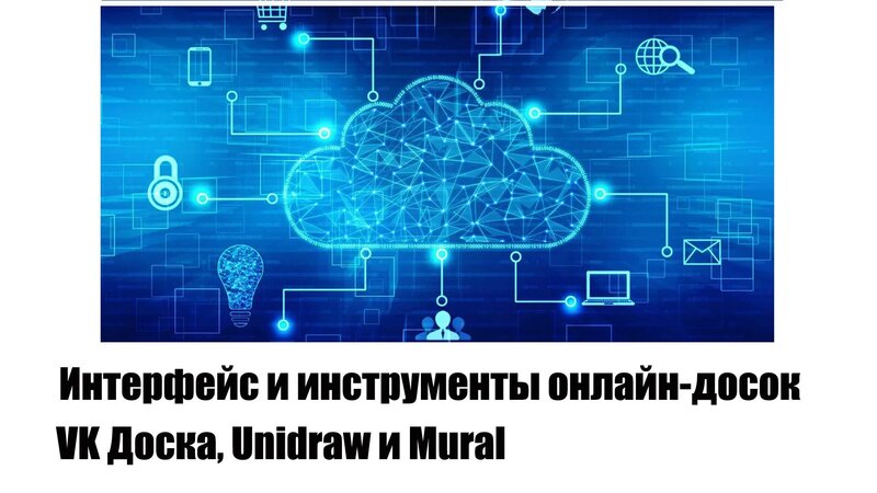 Интерфейс и инструменты онлайн-досок VK Доска, Unidraw и Mural ...