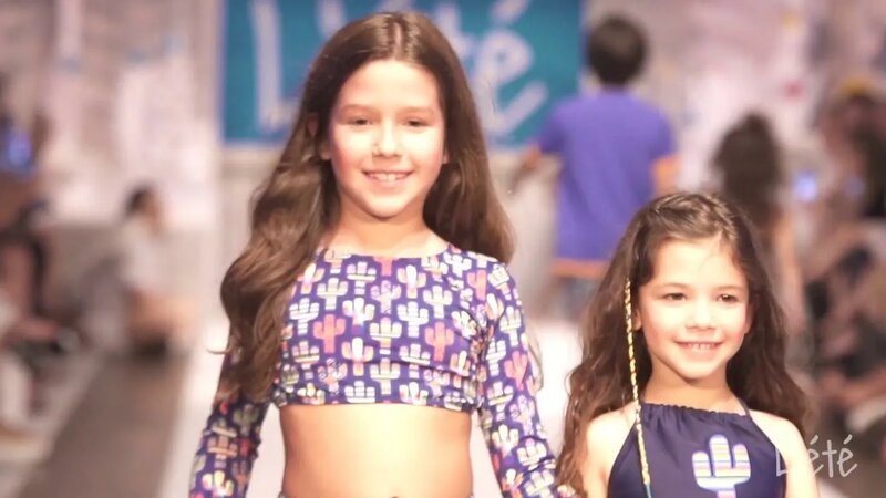 L'été Moda Praia, desfile Verão 2018 no Fashion Weekend Kids edição ...
