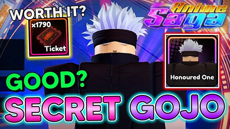 Full Showcase! I Got Secret Gojo In Anime Saga! Is Gojo Worth the Grind ...