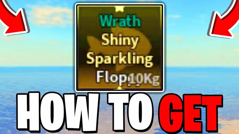 How To GET Shiny Sparkling Wrath Floppy In Fisch! (BEST Mehtod) Roblox ...