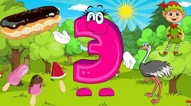 Алфавит. Буква Э. Азбука для детей. Учим букву Э. Развивающий мультик ...