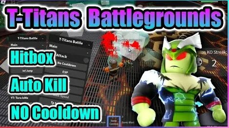 T-Titans Battlegrounds Script - Skills No Cooldown | Auto Kill | Hitbox ...