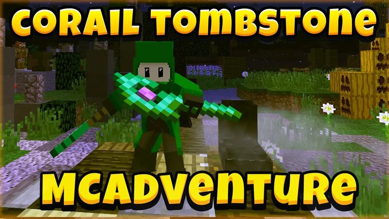 Обзор МОДА Corail Tombstone НА MCAdventure! Гайд, Майнкрафт, Туториал ...