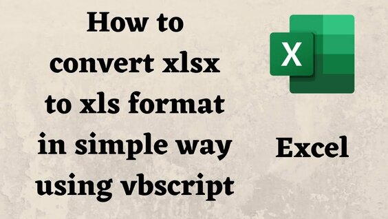 how to convert xlsx to xls: 909 video Yandex'te bulundu