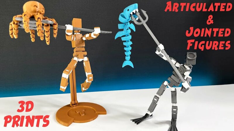 Articulated and Jointed Figures 3D Prints - Смотреть онлайн в поиске ...