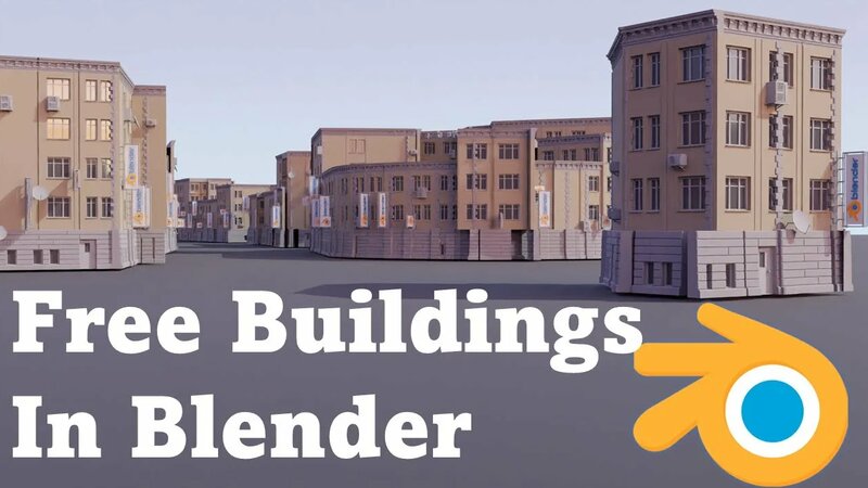 Blender City Generator : Buildify, Blosm & OSM Combination (Free ...