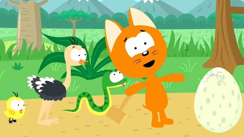 Песенка про Яйца от Котэ и Синего трактора - песенки для детей ...