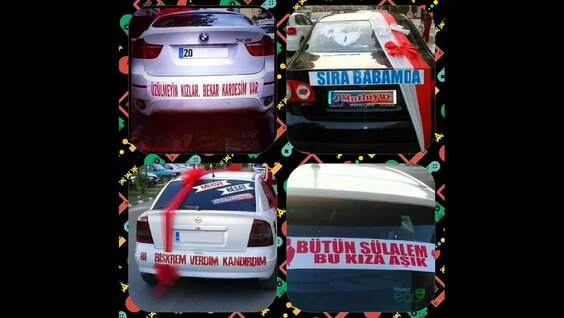 düğün arabası arkası yazıları: 749 video Yandex'te bulundu