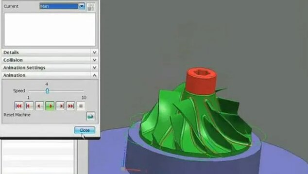 Ideal PLM - имитация работы станка на базе G-кода в NX CAM - Смотреть ...