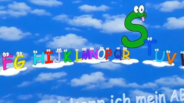 Das ABC-Lied German ABC Song German Alphabet Das Deutsche Alphabet-Lied ...