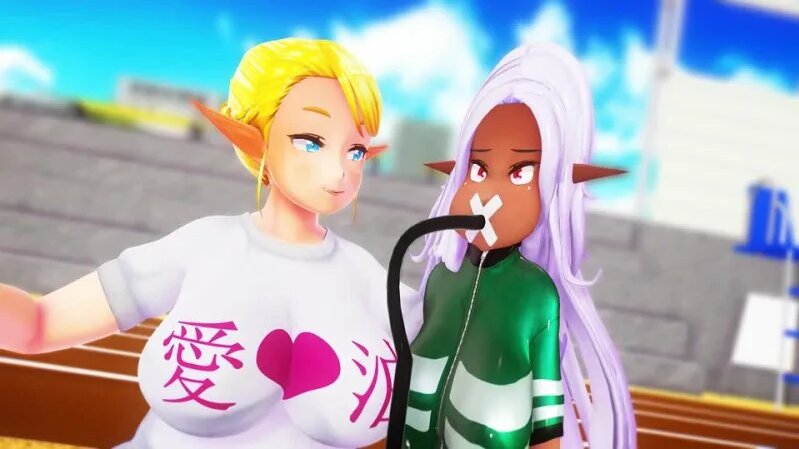 Kuroeda helium inflation (Blimp-Sized Elf) *by imbapovi — Видео от ...