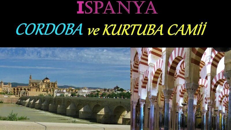 Kurtuba camii endülüsden kalma içinde katedral bulunan cami ve ispanya ...