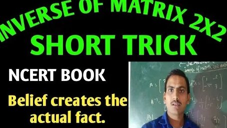 inverse of a matrix 2x2: 952 video Yandex'te bulundu