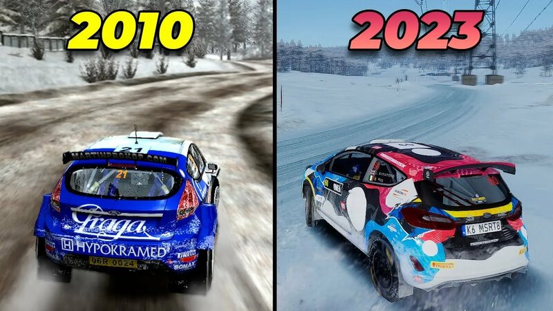 Evolution World Rally Championship (WRC) 2010 - 2023 From PC - Смотреть ...