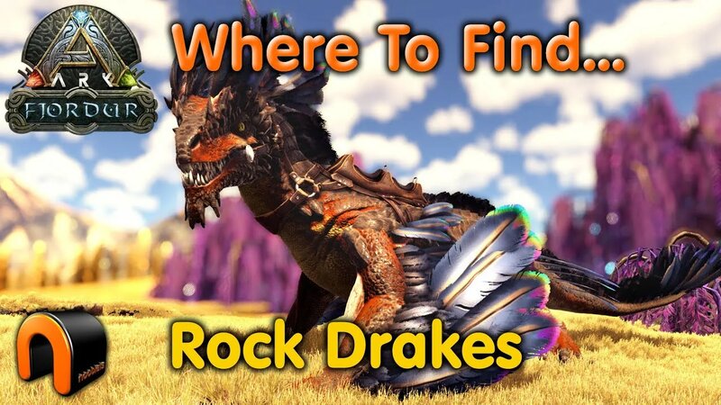 Ark Fjordur ROCK Drake Location Where To Find ROCK Drake EGGS ...