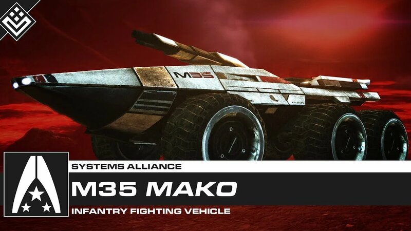 M35 Mako Infantry Fighting Vehicle | Mass Effect - Смотреть онлайн в ...