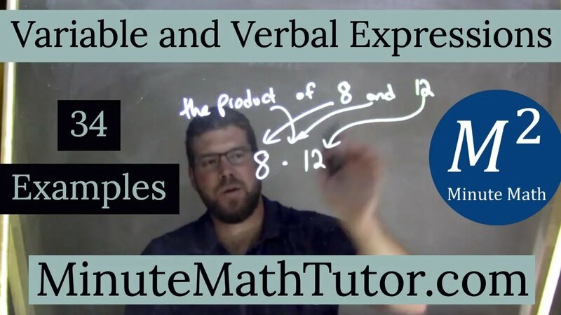 Variable and Verbal Expressions | 34 Examples - Yandex Video aramada ...