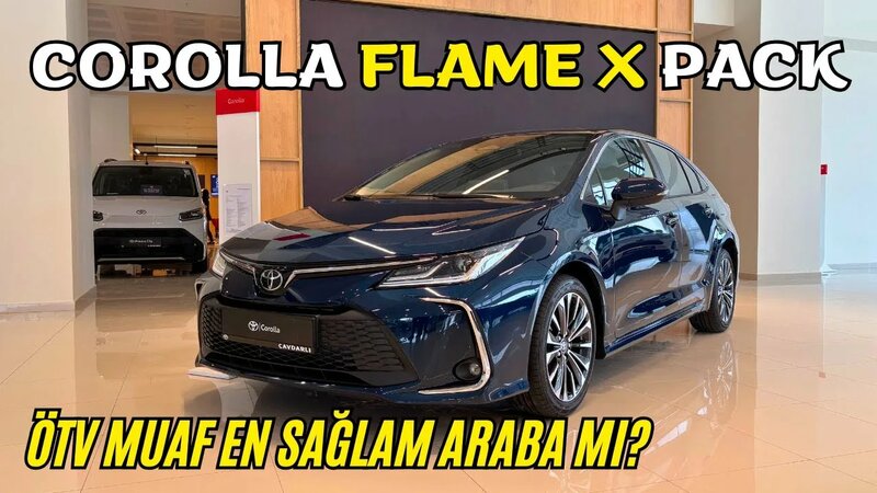 ÖTV MUAF Alinacak EN Sorunsuz Araba | Toyota Corolla Flame X Pack ...