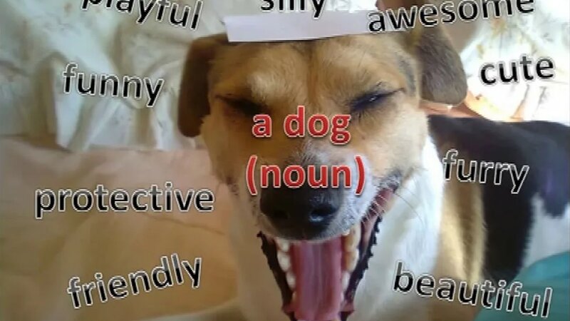 adjective adverb verb and noun song English Education FUN - Yandex ...