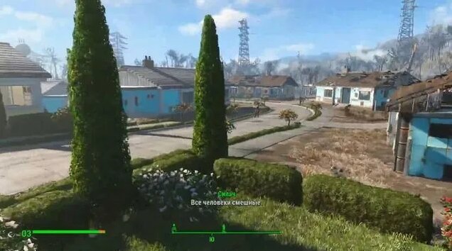 Fallout 4 восстановление sanctuary Hills мод Дома Сэнкчуари и рабочие ...