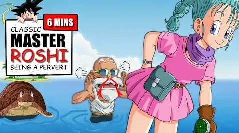 Classic Master Roshi being a perv for 6 minutes straight - Смотреть ...
