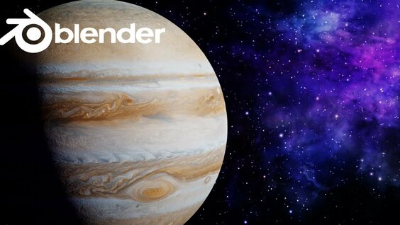 How to make Realistic Jupiter in Blender 2.92 | Tutorial - Смотреть ...