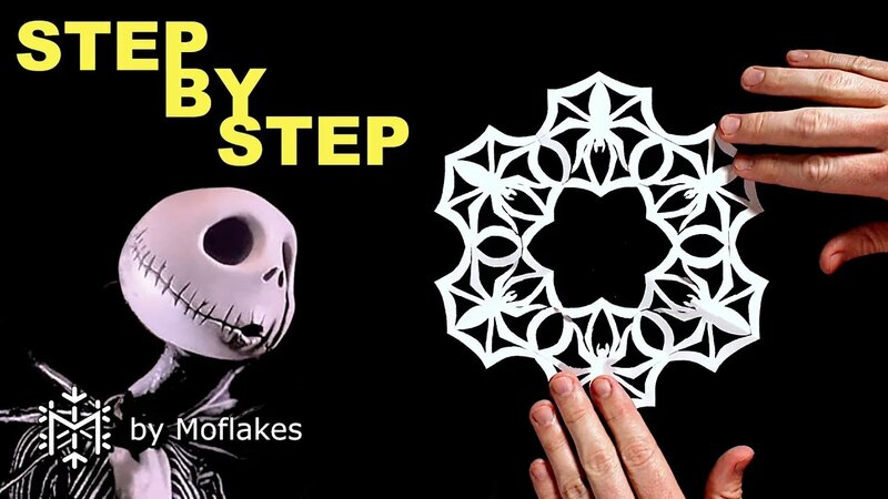 How to Make a 6-Sided Spider Snowflake - Full Snowflake Tutorial with ...