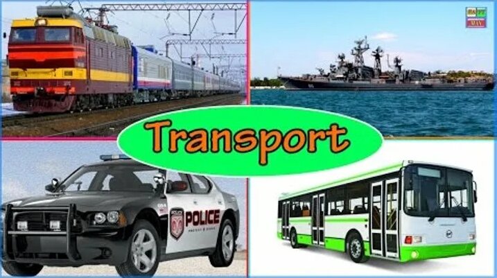 Learning Videos Cars for Kids Transportation sounds Names and Sounds of ...