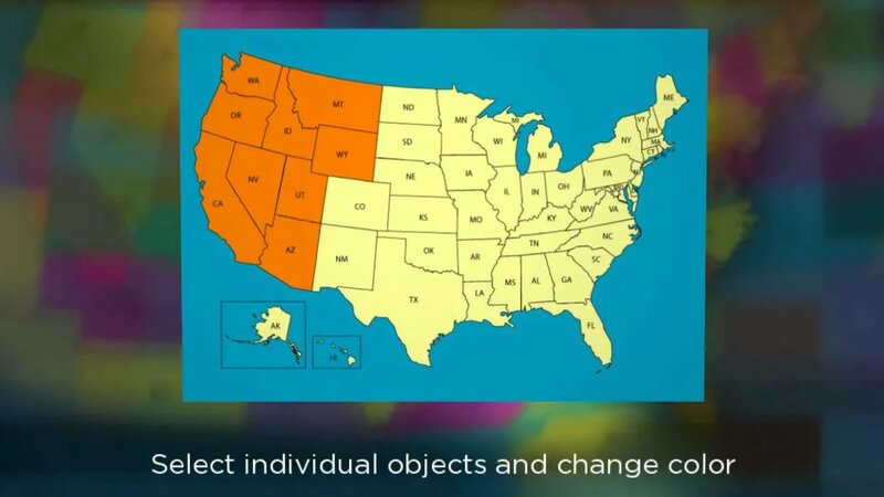 Editable Vector Maps