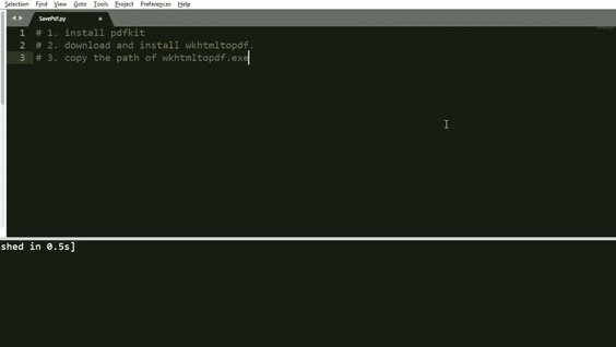 python html to pdf converter: 999 video Yandex'te bulundu