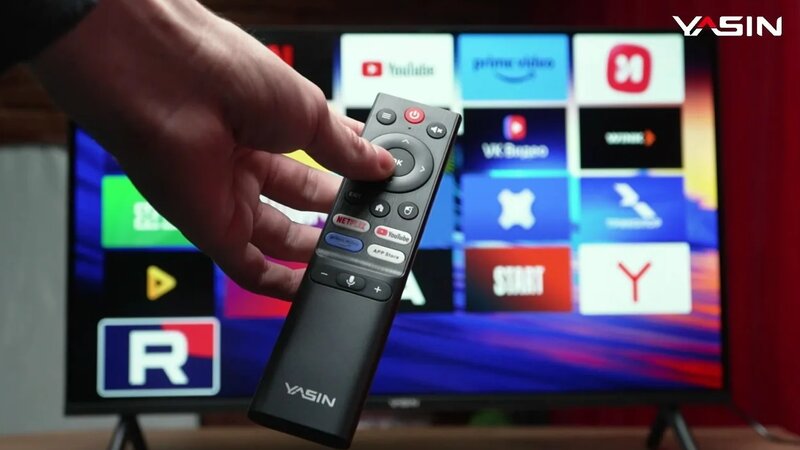 Yasin Телевизор E9000 Smart TV Голосовое управление — Видео от Yasin ...