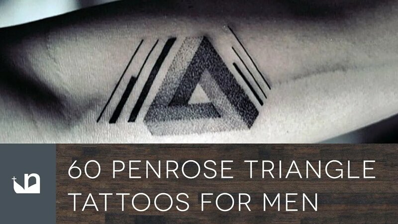 60 Penrose Triangle Tattoos For Men