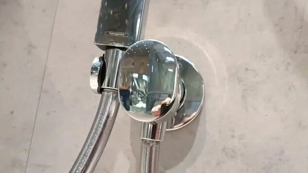 29232000 Hansgrohe Bidette hand shower 1jet S EcoSmart+for mixed water ...