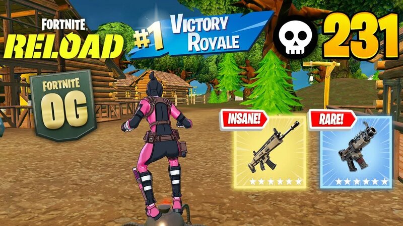 231 Elimination Solo Vs Squads Reload "Zero Build" Gameplay Wins ...