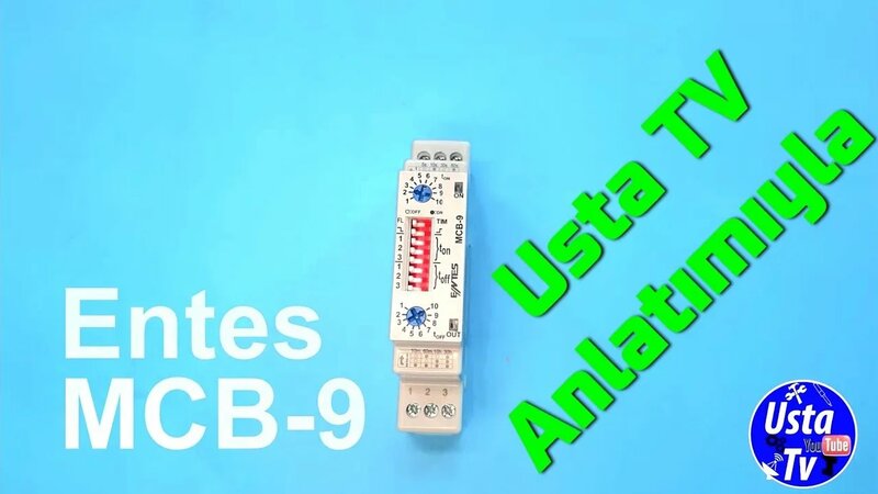 Entes MCB 9 zaman rölesi, Çok fonksiyonlu zaman rölesi - Yandex Video ...