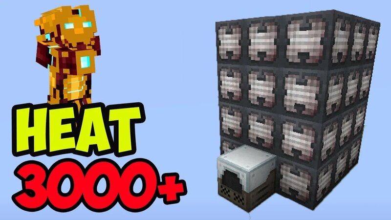Minecraft Tech Reborn Industrial Blast Furnace 3000 HEAT how to reach ...