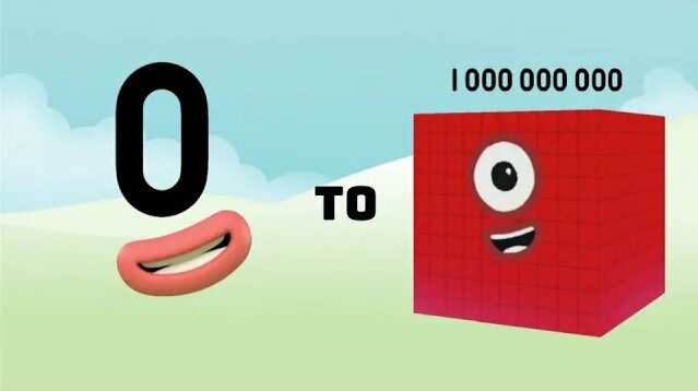 Numberblocks | Numbers 0 to 1,000,000,000 | Learn To Count (Bonus AT ...