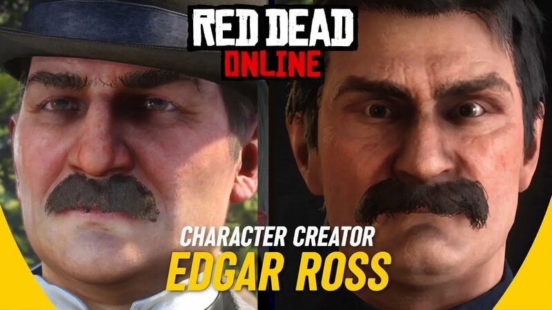 Edgar ROSS: Character Creator (Pinkerton Agent) RDR2 - Смотреть онлайн ...
