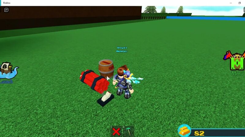 How to explode TNT barrel and Dynamite in Build A Boat For Treasure on ...