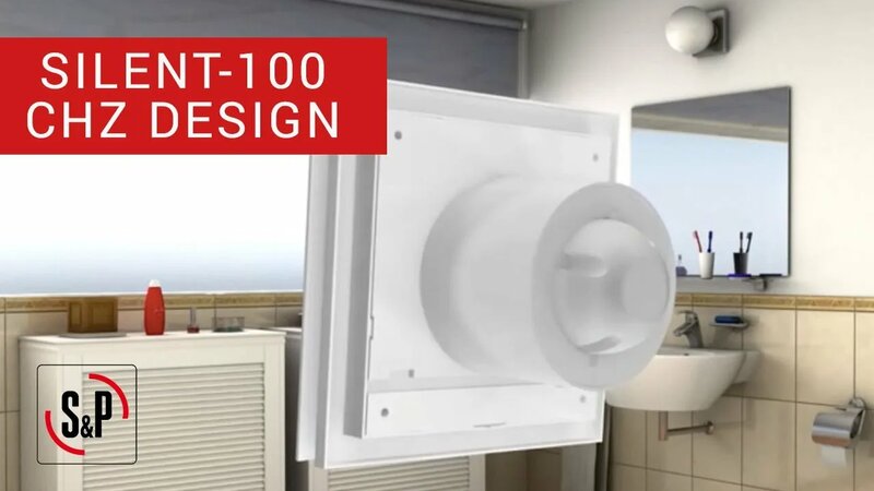 How to install a bathroom extractor fan Silent-100 CHZ Design? - Yandex ...