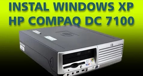 Install Windows XP HP Compaq dc7100 Small Form Factor PC - Смотреть ...