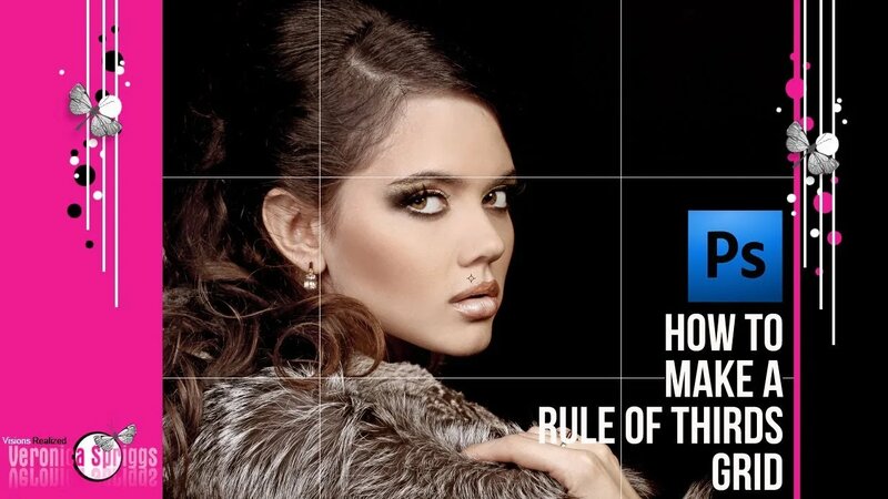 How To Set Rule Of Thirds Grid In Photoshop - Photoshop Guides And ...