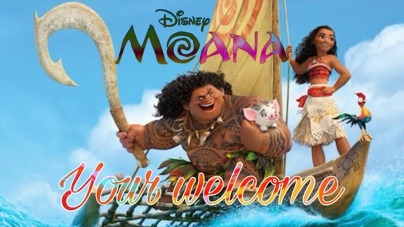 Dwayne Johnson YOU’RE Welcome Lyrics ( From “Moana”) - Смотреть онлайн ...