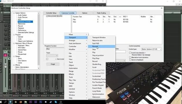 Как назначать кнопки MIDI клавиатуры в samplitude I бинды, MIDI ...
