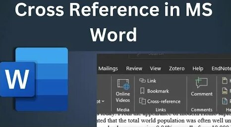 How do you add a cross reference in ms Word|How to make cross reference ...