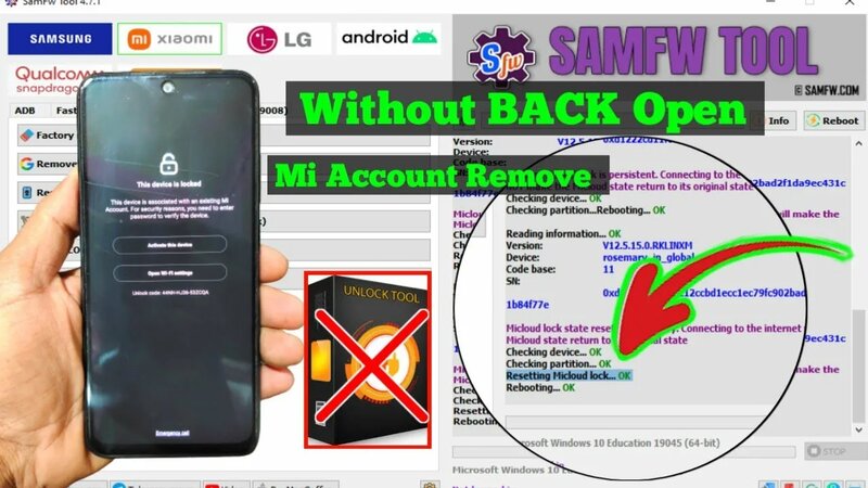 All Xiaomi Mi Account Remove Tool 2023 || Mi Account Unlock Tool ...